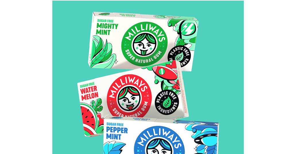 Plant-based Milliways chewing gum unveils fresh look | Product News ...