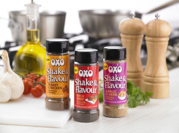 Premier Foods shakes it up with new Oxo seasoning range | Product News ...
