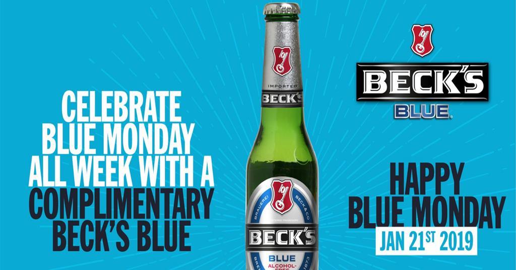 AB InBev gives away beer for Beck's Blue Monday | Product News ...