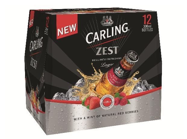 Molson Coors adds Carling Zest Red Berries variant | Product News ...