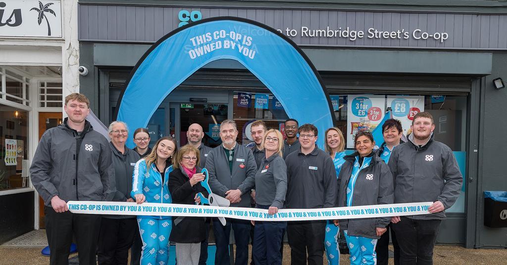 The second revamped Co-op Totton store reopened today after three weeks ...