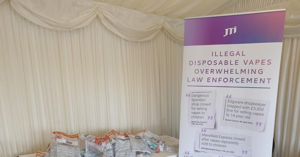 JTI calls for MPs to back tougher rules to fight illicit vapes and ...