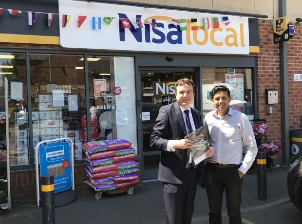 Nisa retailer raises business concerns during ministerial visit | News ...