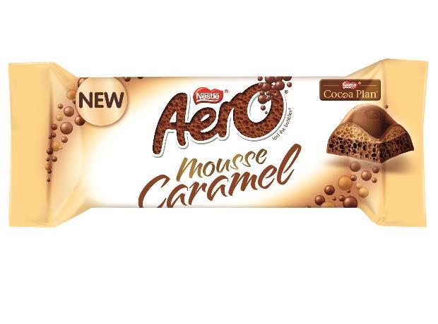 Nestlé reveals Aero Mousse Caramel bar | Product News | Convenience Store