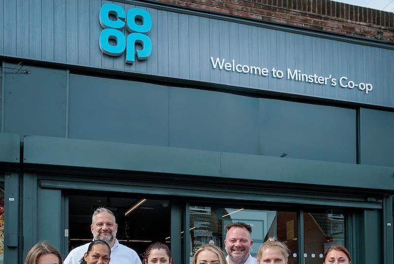 Minster-on-Sea’s Co-op re-opened last Friday with a fresh new look ...
