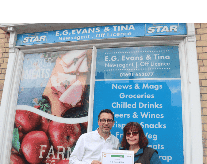 Shropshire retailer named Store of the Quarter by Yodel | Features and ...