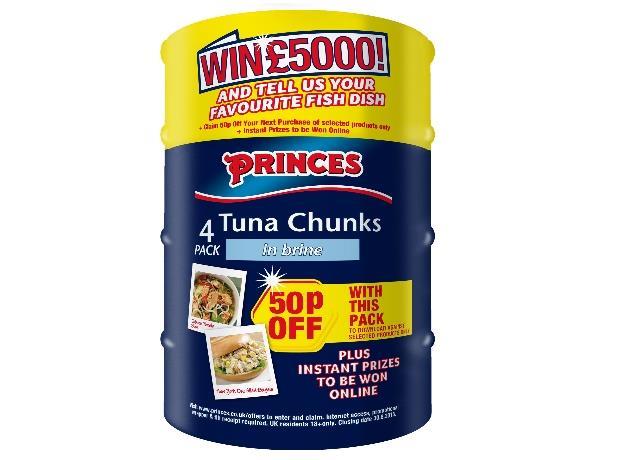 Princes fish recipe promotion offers £5,000 prize | Product News ...