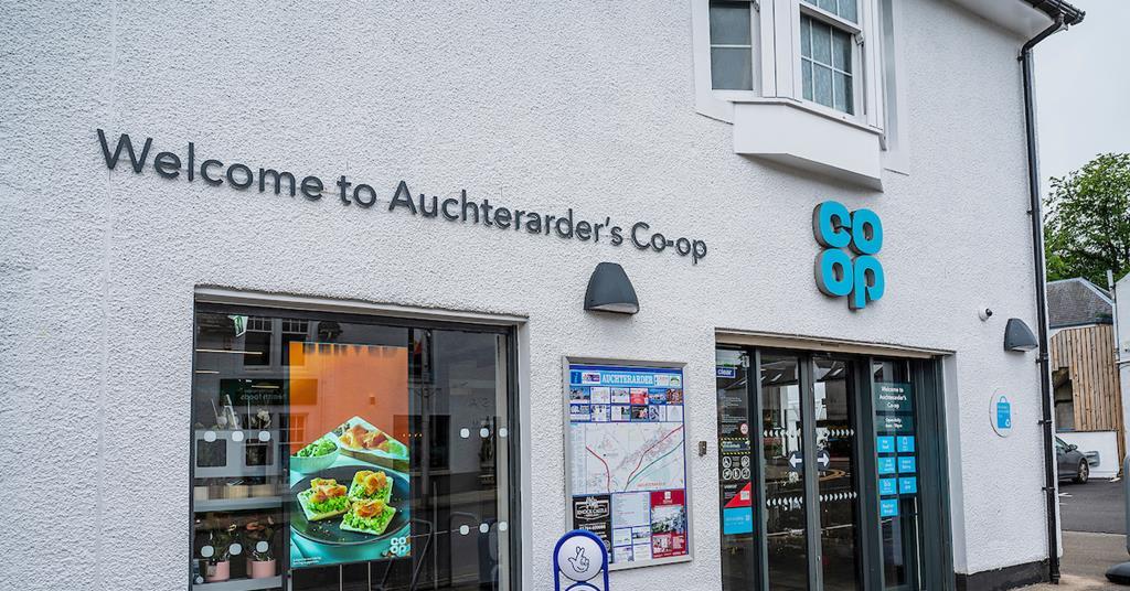 The high street in Auchterarder has seen its Co-op relaunch this week | Convenience Store