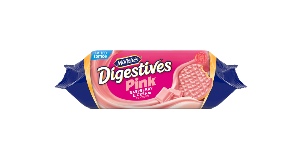 McVitie's adds a pink variety to its range - Pink Raspberry & Cream ...