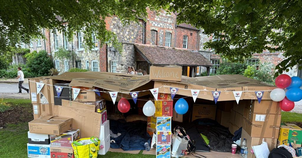 One Stop colleagues raise over £6,900 for homeless in charity sleep out ...