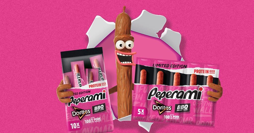 Meat snack brand Peperami is to join up with Doritos for a new ...