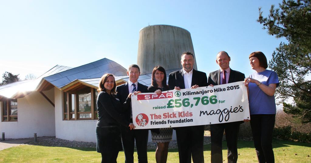 Spar Scotland's Kilamanjaro trek raises £56,000 for charities | News ...