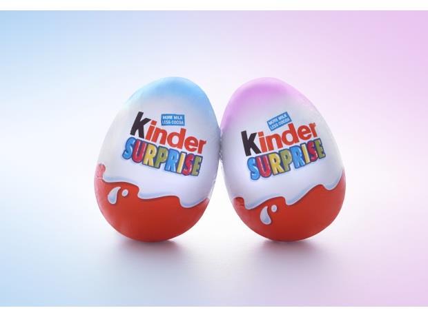 Kinder Surprise unveils pink and blue eggs | Product News | Convenience ...