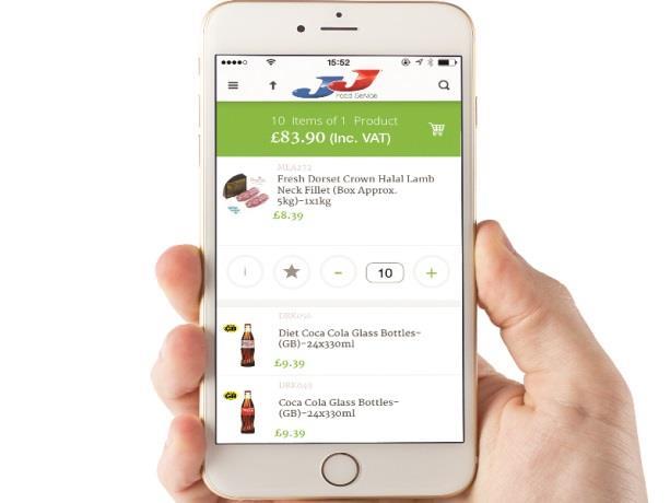 JJ Food Service launches new app for easier ordering | News | Convenience Store