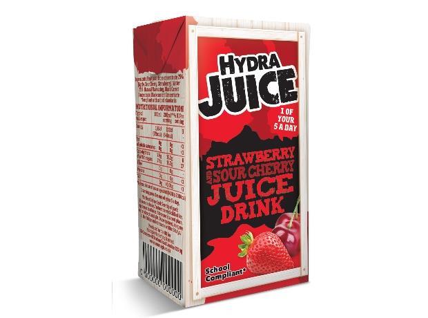 New strawberry & sour cherry Hydra Juice | Product News | Convenience Store