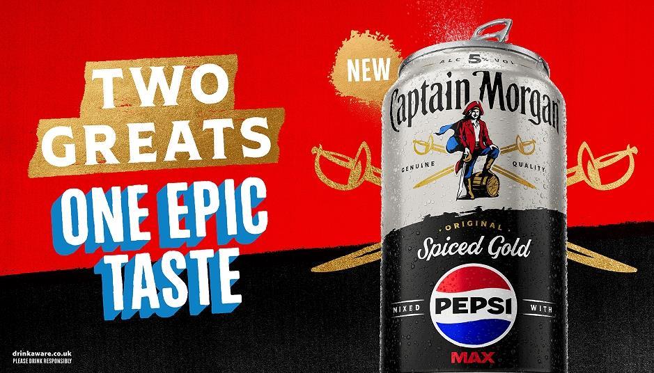 Captain Morgan and Pepsi Max spice up ARTD category | Product News ...