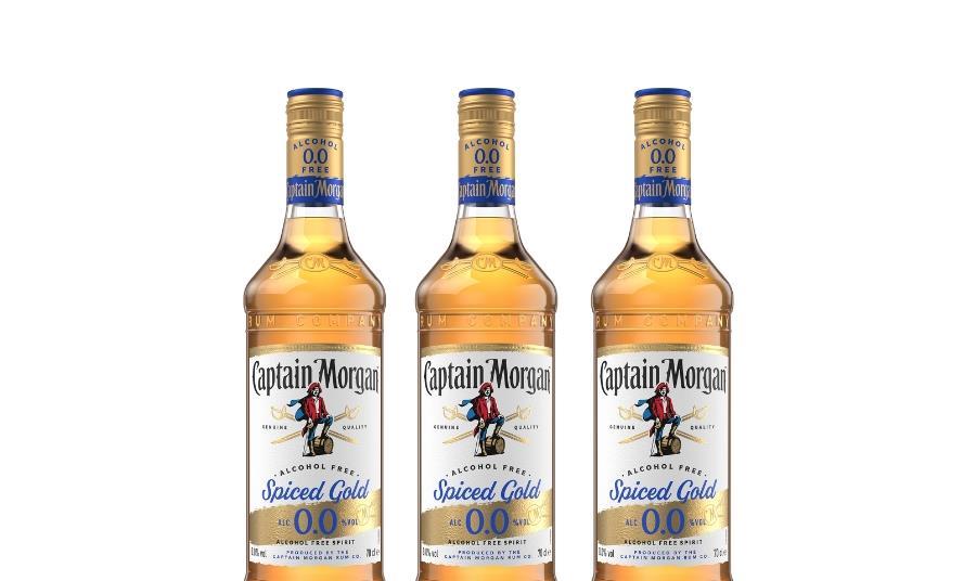 Captain Morgan Spiced Gold 0.0% unveiled by Diageo | Product News ...