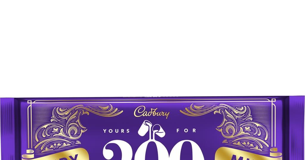 Cadbury Dairy Milk ‘Yours for 200 Years’ bar released | Product News ...