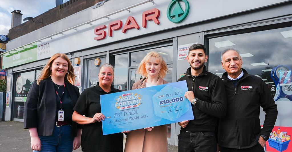 Four lucky Spar customers across Great Britain have received grand ...