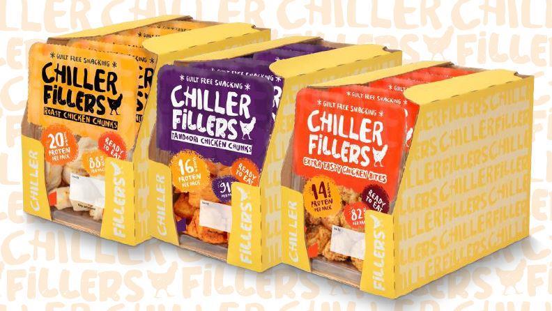 Cooked chicken snack range Chiller FIllers launched | Product News ...