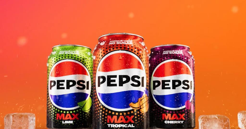 Pepsi Max launches tropical flavour with refreshed range design ...