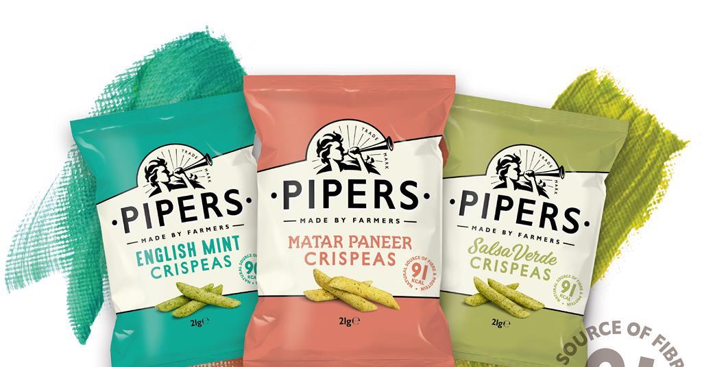 Pipers adds pea crisps to healthier snacking shelves | Product News ...