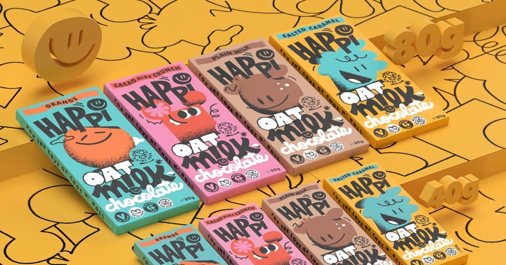 Happi launches oat milk chocolate range | Product News | Convenience Store