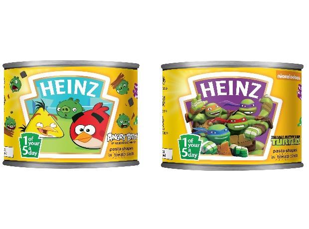 Angry Birds and Ninja Turtles added to Heinz pasta range | Product News ...
