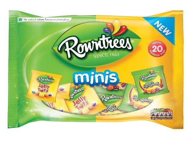 Nestlé Confectionery unveils Rowntrees Minis packs | Product News ...