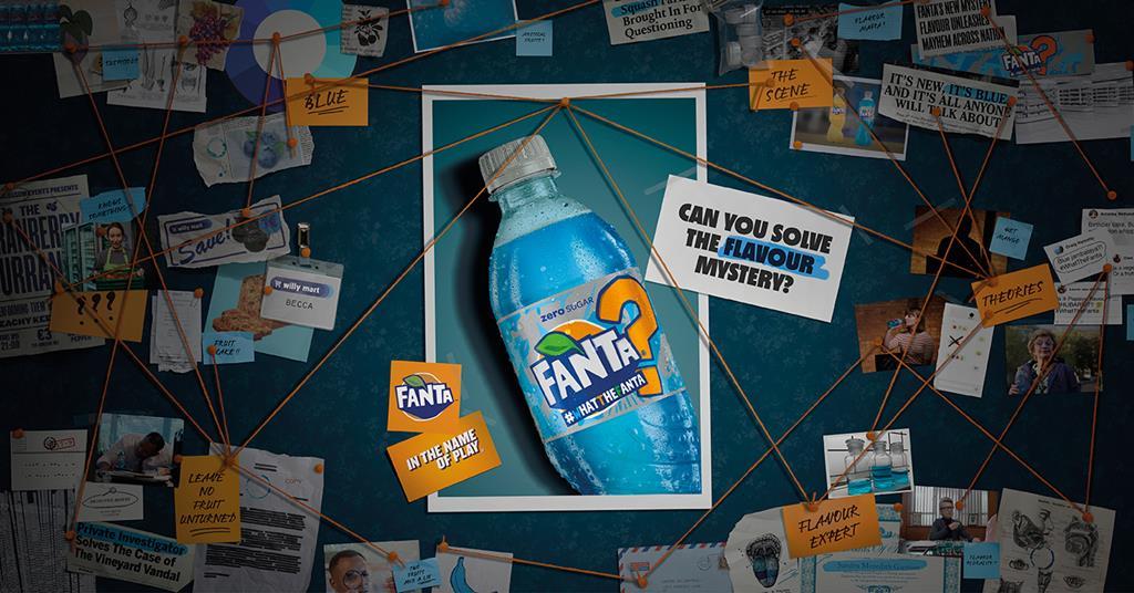Fanta turns blue with mystery flavour campaign | Product News ...