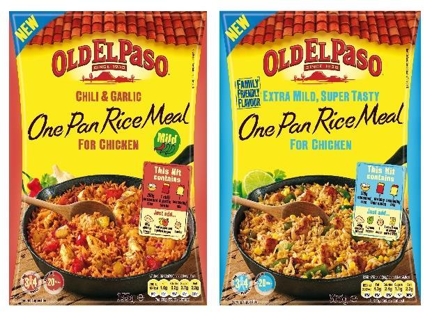 Old El Paso launches One Pan Rice Meal kits | Product News ...