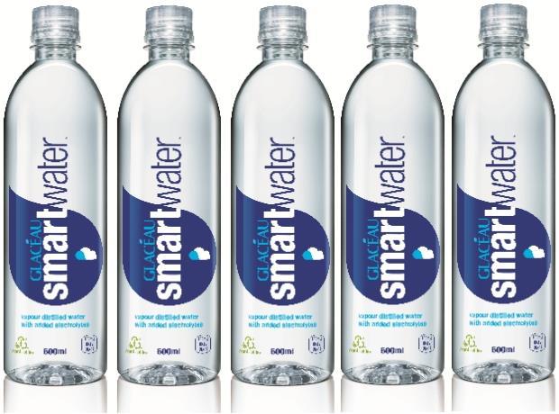 Logotipo De Glaceau Smartwater Experience The Taste Of Glaceau Smart