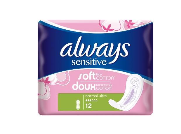 P&G rebrands Always Soft and Fit as Always Sensitive | Product News ...