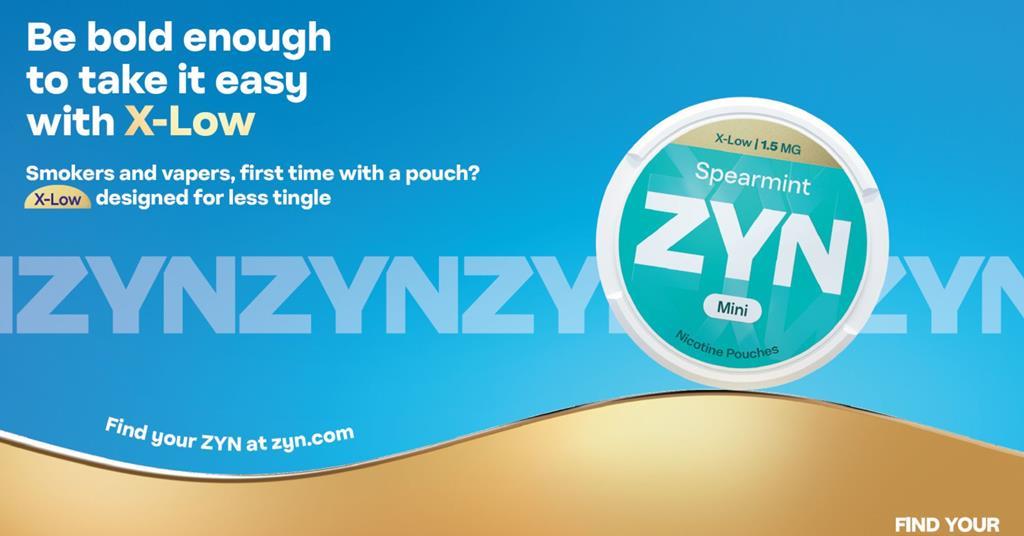 PML announces new campaign for its Zyn X-Low 1.5mg pouches ...