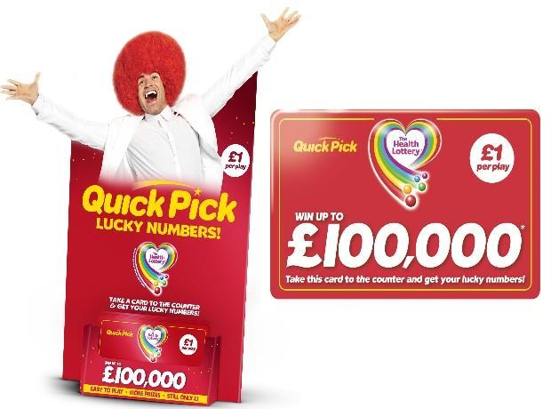 Health Lottery launches Quick Pick cards to save time | News ...