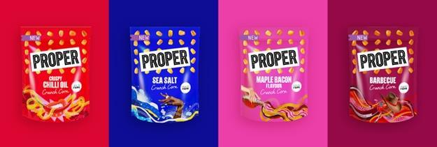 Proper has extended its portfolio with the launch of four Crunch Corn ...