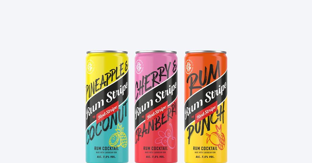Red Stripe breaks into RTD cocktails with launch of Rum Stripe ...
