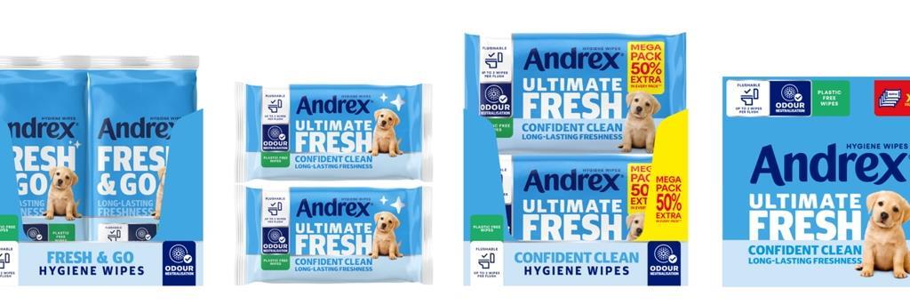 Andrex has innovated its product range to offer a new enhanced ...