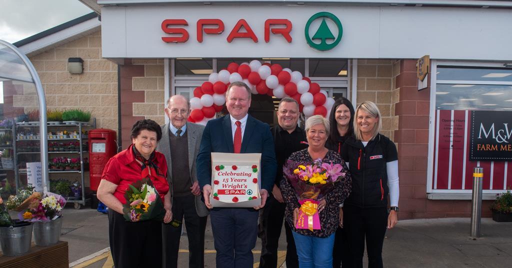 Wright’s family celebrates 15 years with Spar and 89 years of service ...