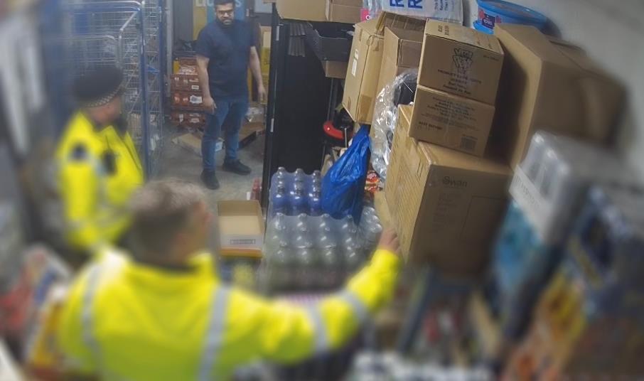 Retailer criticises police and fire service raid prompted by false ...