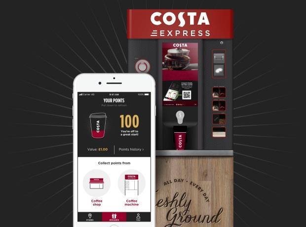 Costa extends loyalty scheme to Costa Express machines | News ...