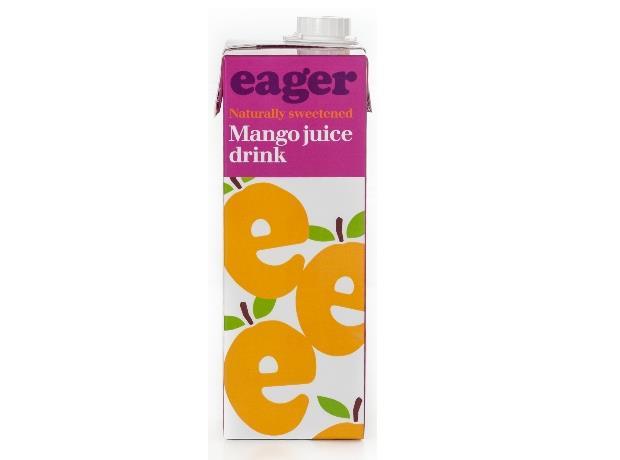 Mango variant added to the Eager Drinks mix | Product News ...