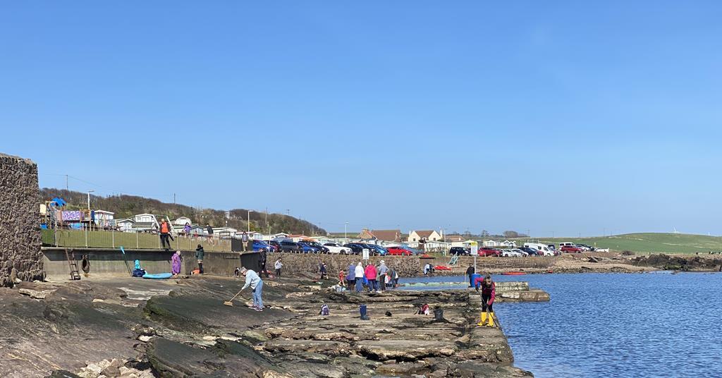 Retailer restores tidal pool to former glory thanks to Walkers ...