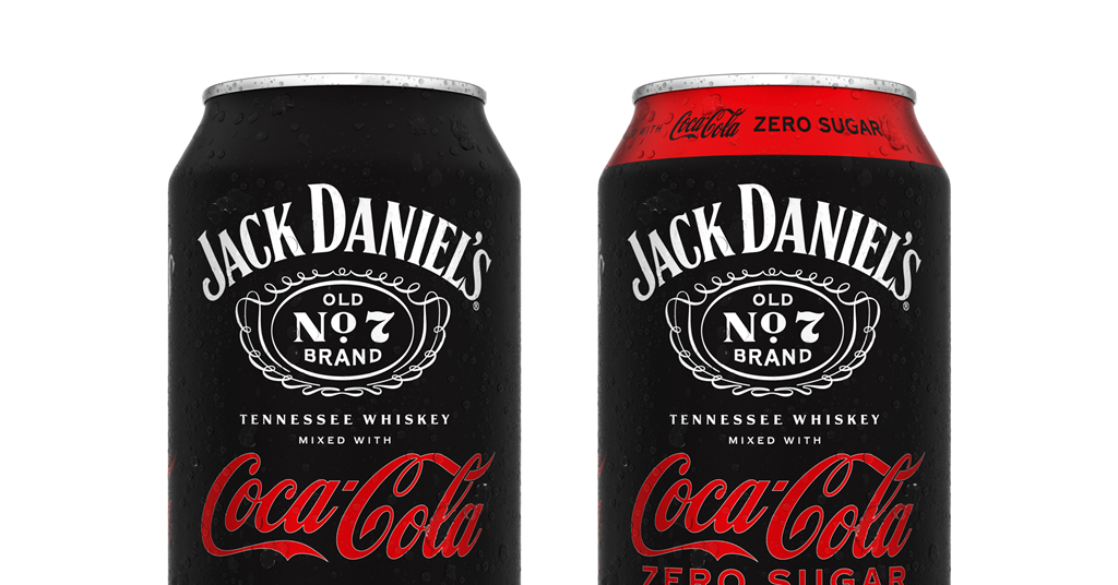 New look for Jack Daniel’s and Coca-Cola Zero Sugar | Product News ...