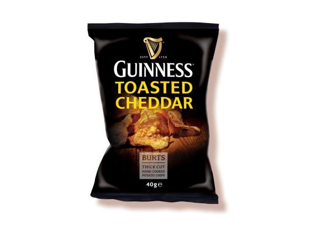 Burts Chips brews up Guinness toasted cheddar | Product News ...