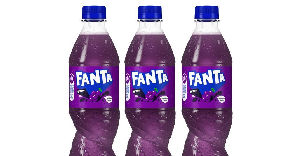 Fanta extends its core range with a grape-flavoured variant ...
