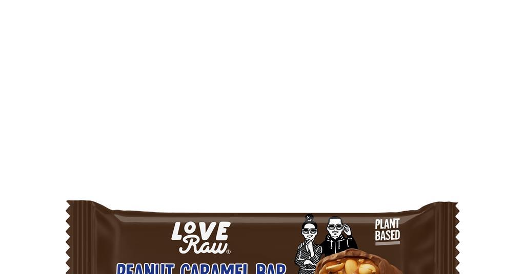 LoveRaw unwraps plant-based chocolate Peanut Caramel Bar | Product News ...