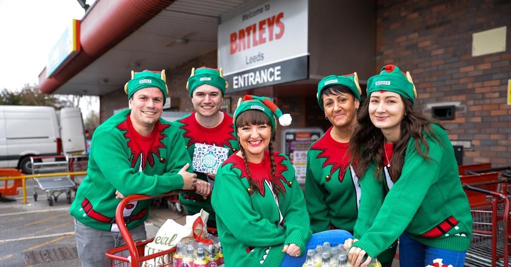 Boost gets festive with cash and carry visit | Product News ...