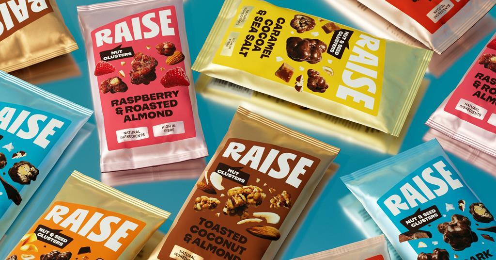 Raise Snacks, has revealed new packaging designed to grab attention on ...