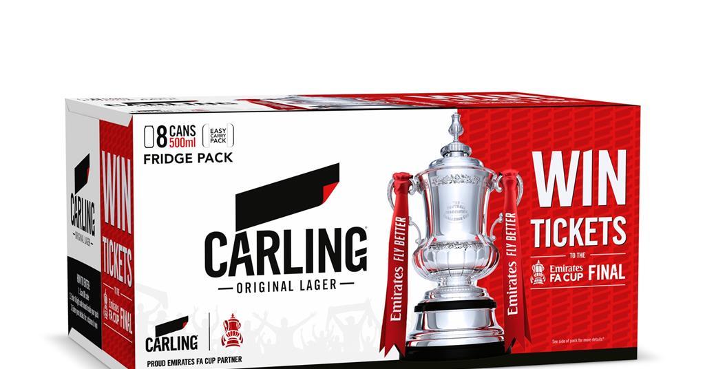 Carling brings back Emirates FA Cup on-pack promotion | Product News ...